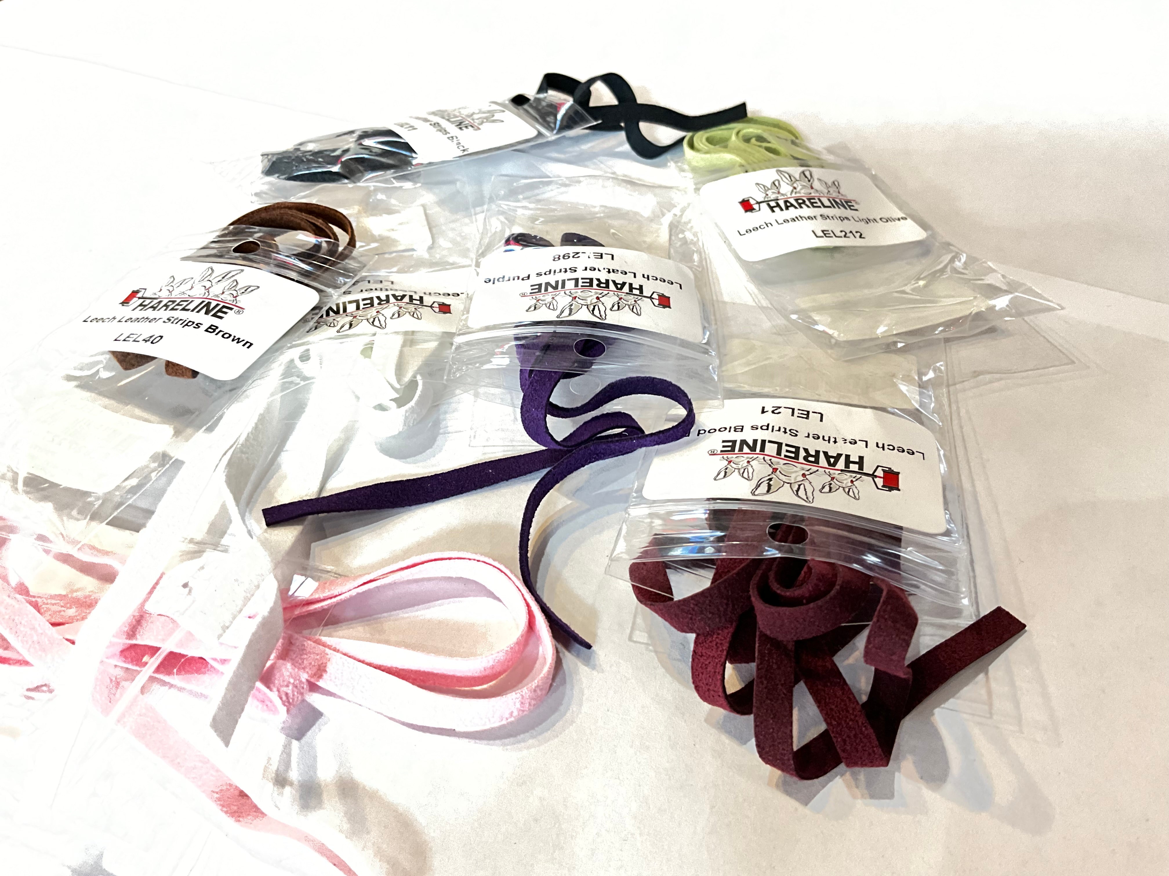 Leech Leather Strips – Cutthroat Anglers