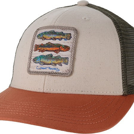 Legacy YOUTH MPS Hat - Jacob Lutz "Sittin Sideways" Art – Cutthroat Anglers