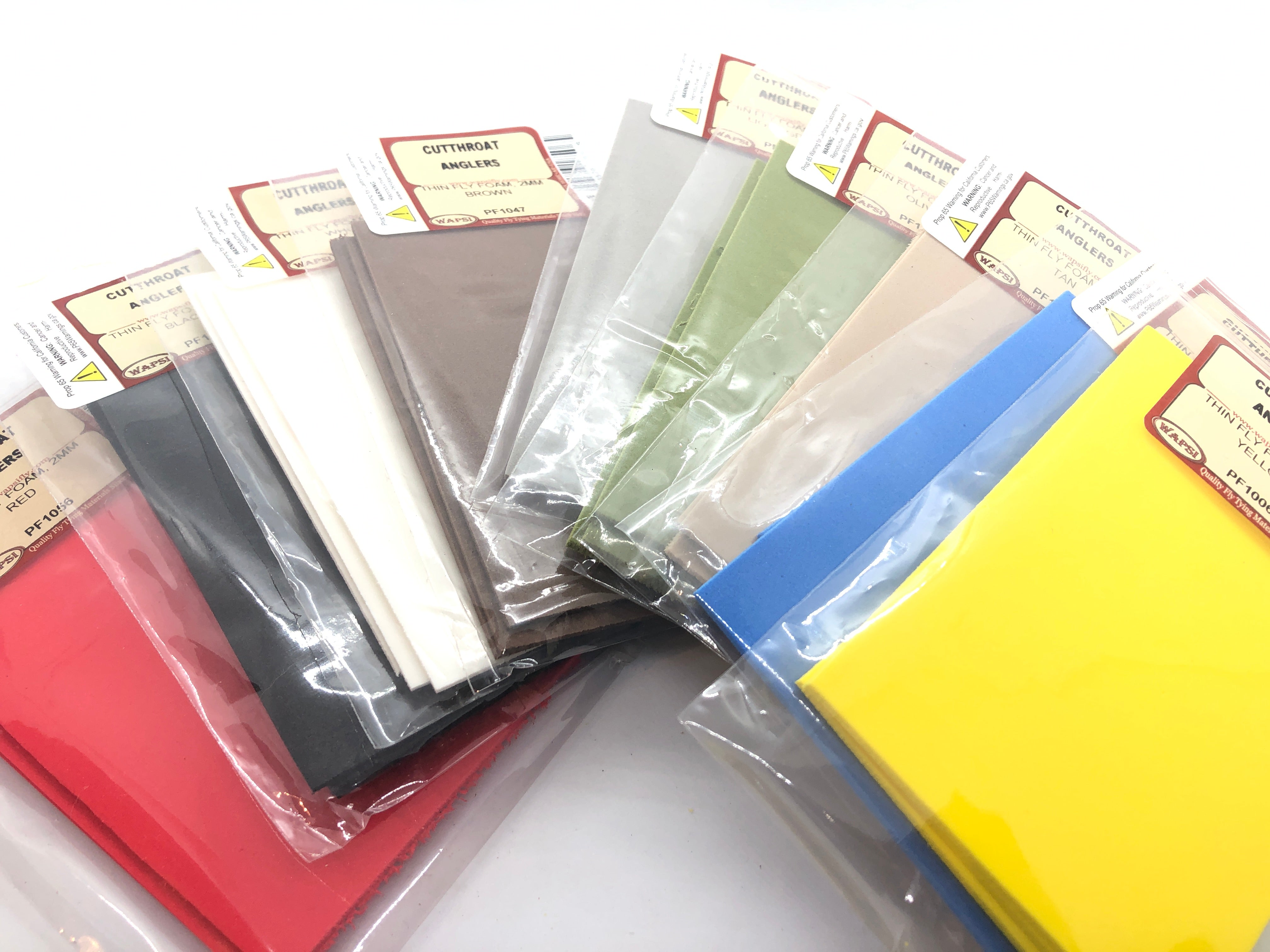 Wapsi fly foam 2mm – Cutthroat Anglers